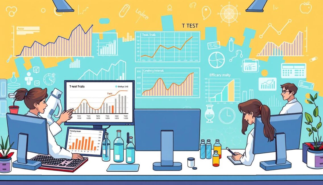 T-tests in Clinical Trials: Real-world Examples and Visual Guides