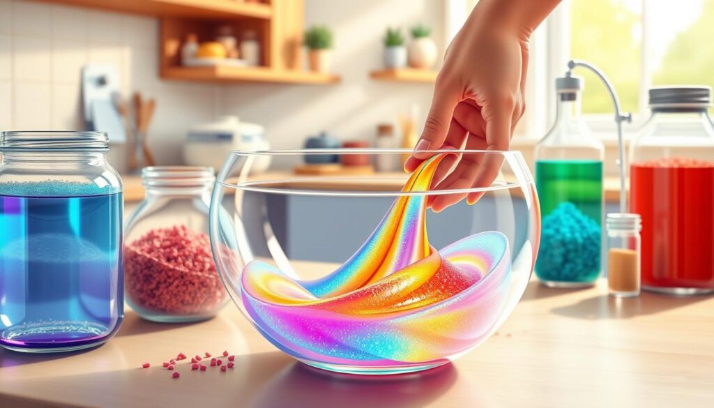 Creando slime magnético que se mueve solo