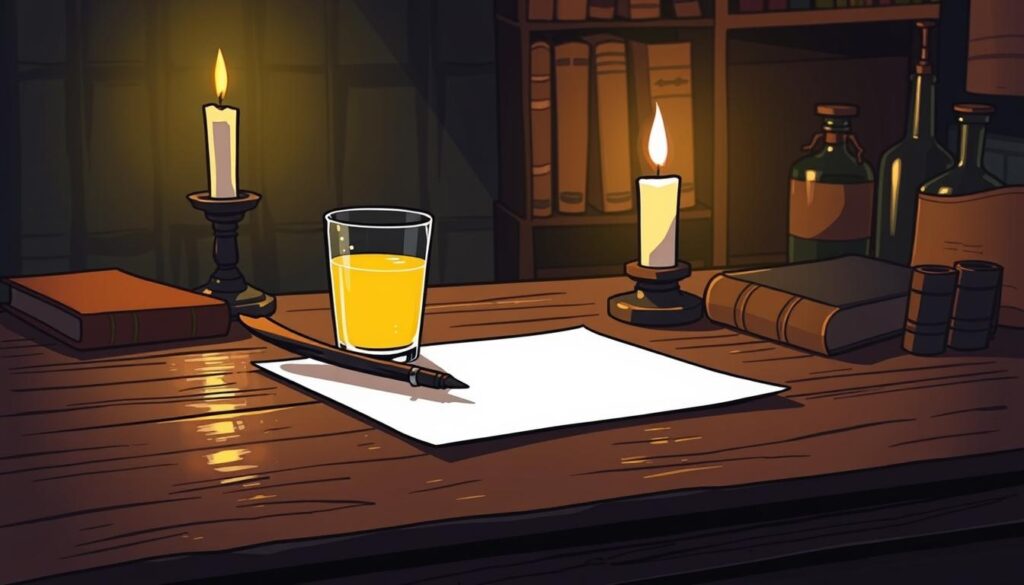 Writing Secret Messages with Lemon Juice Invisible Ink